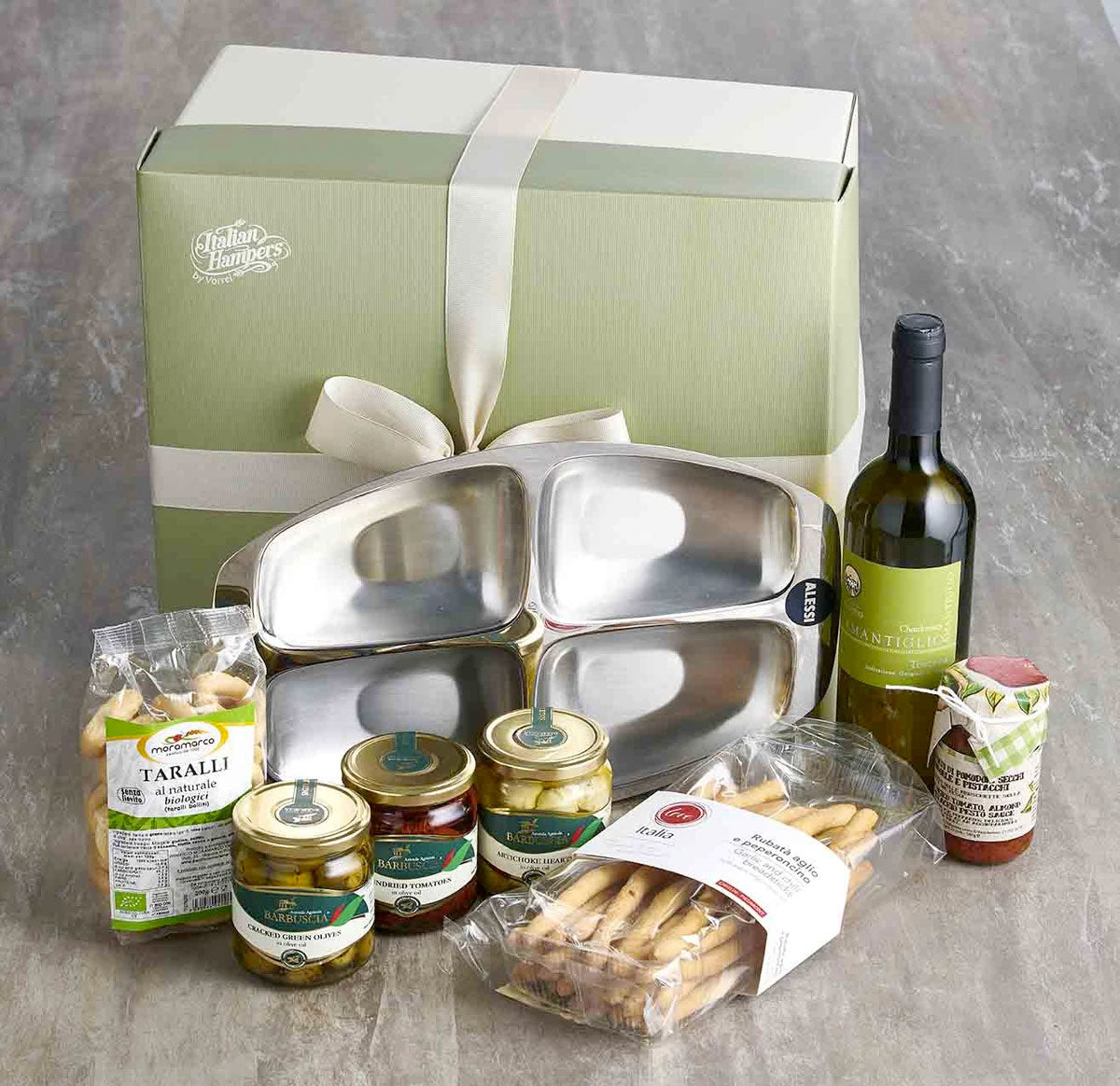 Vegan Italian Hampers Gift Boxes UK Dairy-Free Gifts Food Wine Pasta ...